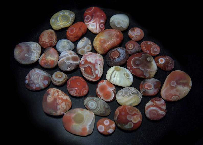 Chinese agates